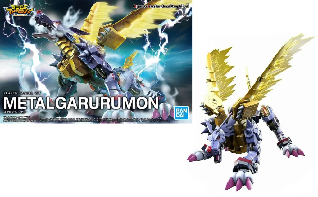 Conbini - DIGIMON - Figure-rise Standard Metalgarurumon Amplified ...