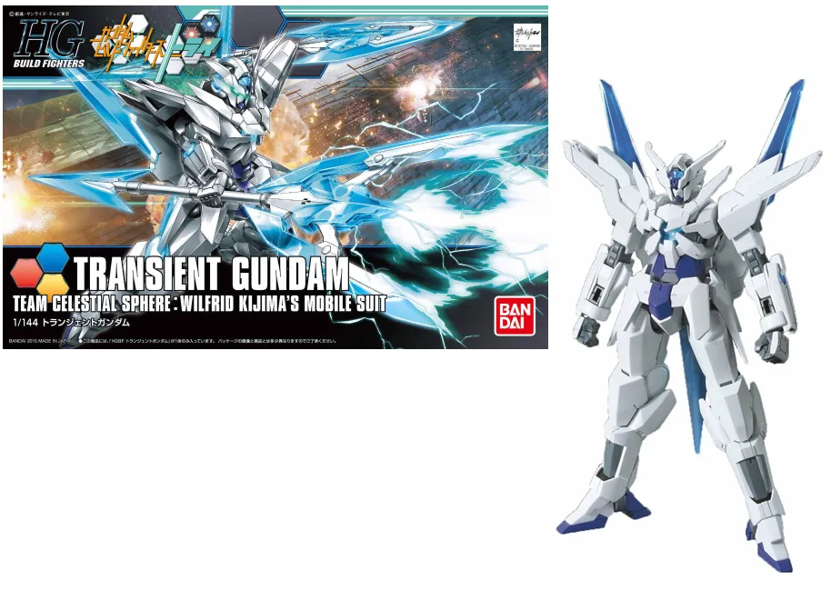 Conbini - GUNDAM - HG 1/144 Try Transient Gundam Celestial Sphere ...